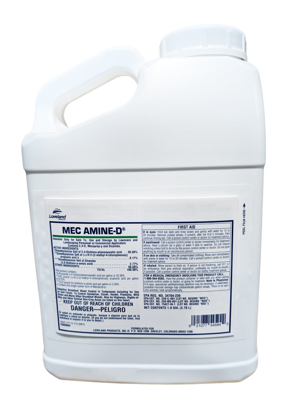 Mec Amine D 3-Way Broadleaf Herbicide | Professional Weed Control for Lawns & Turf